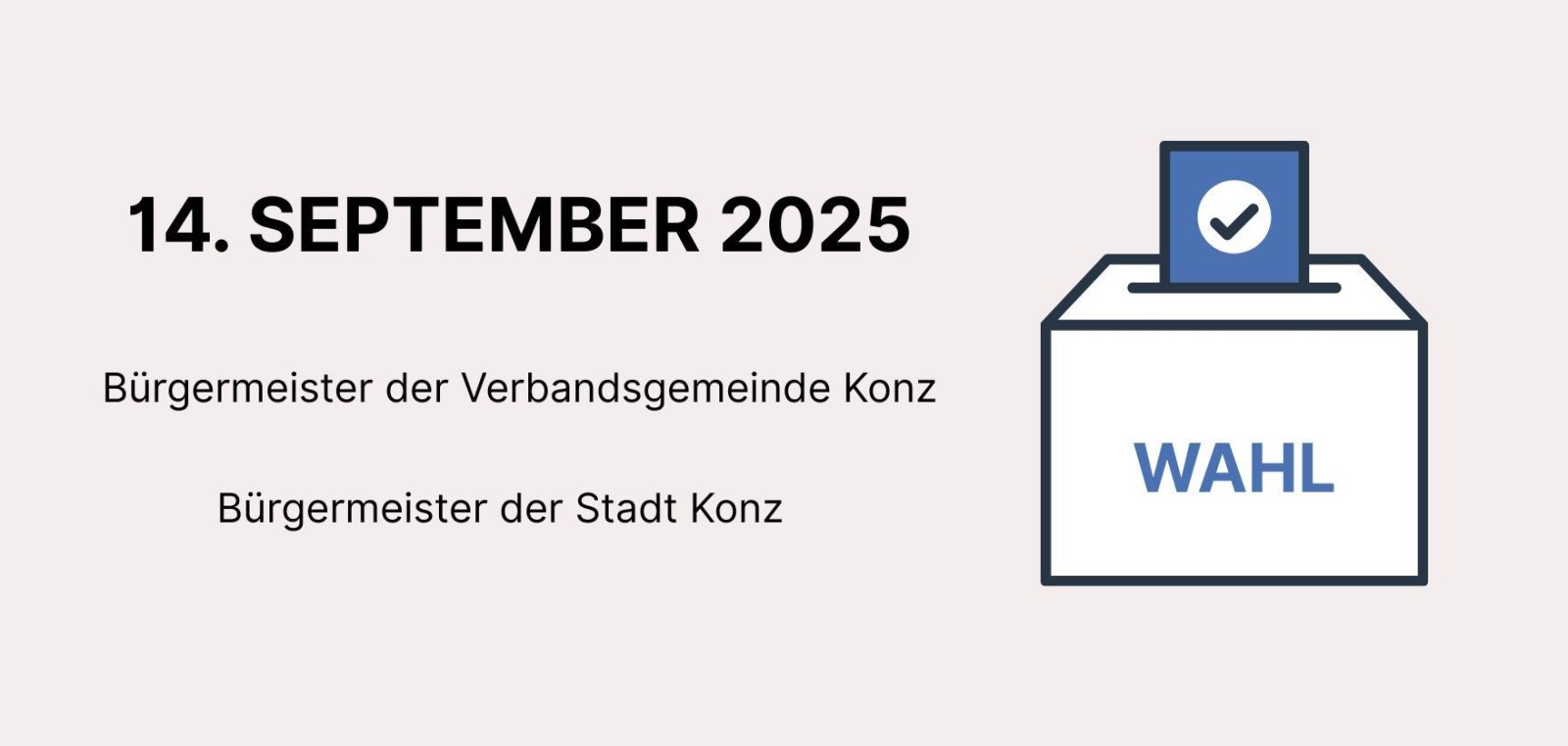 Fragen und Antworten zur Bürgermeisterwahl (VG & Stadt Konz) | Stadt ...